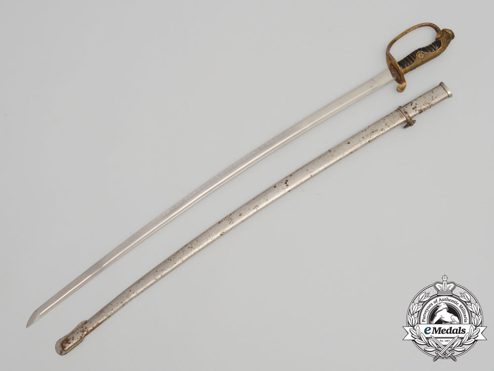 A 1920-1940 Type 19 Kyū Guntō Japanese Army Officer’s Sword – eMedals