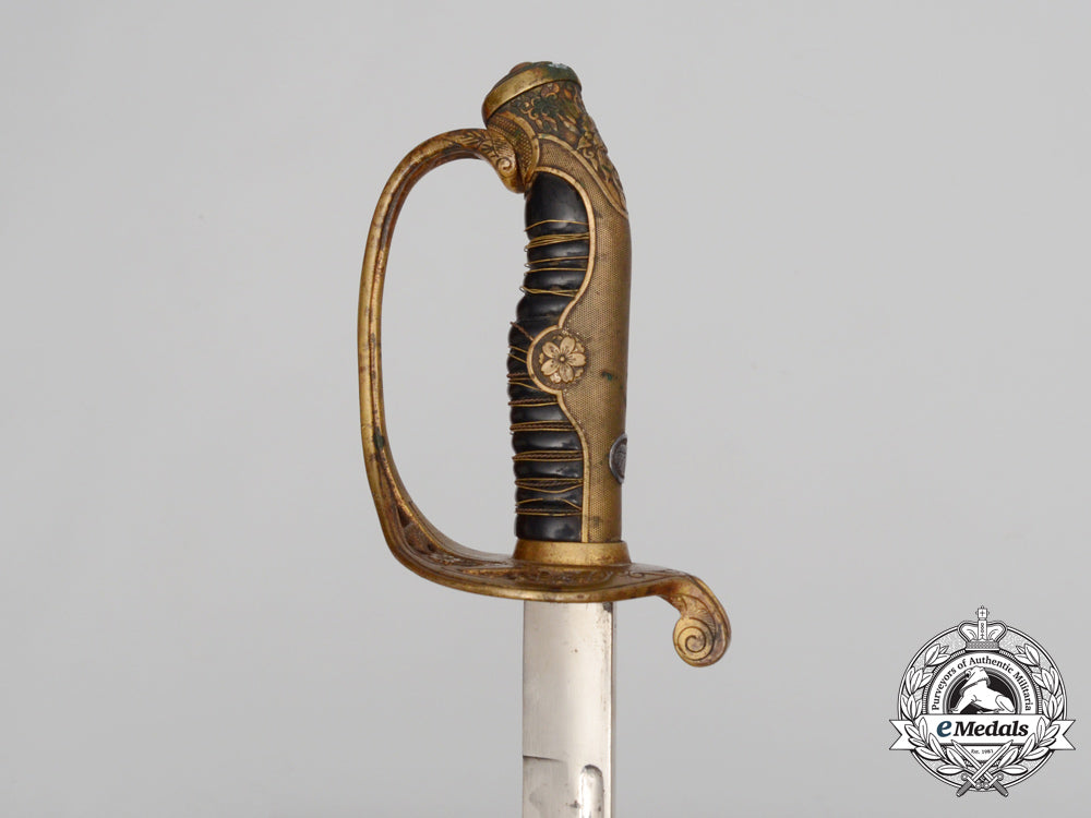 A 1920-1940 Type 19 Kyū Guntō Japanese Army Officer’s Sword – eMedals
