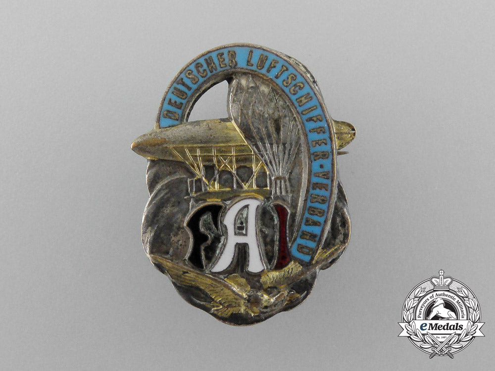 A Rare German Airship Transportation League Membership Badge – eMedals
