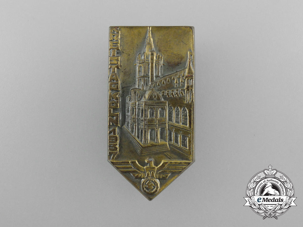 A 1937 Cologne District Day Badge – eMedals