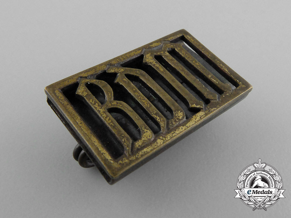 A Bdm Leader's Proficiency Sports Badge By Ferdinand Hoffstätter – eMedals
