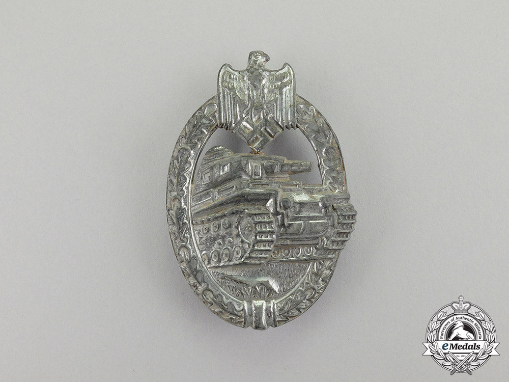 Germany. A Second War German Silver Grade Tank Badge By Rudolf Karneth ...