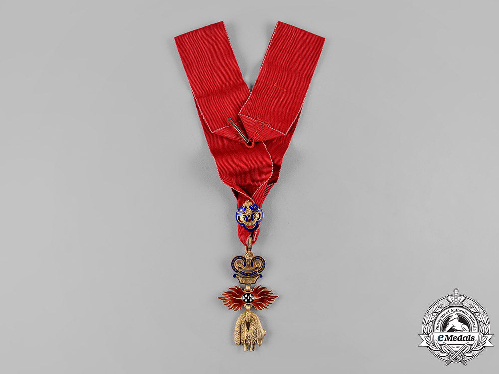 Austria, Imperial. An Order Of The Golden Fleece In Gold, Neck Badge ...