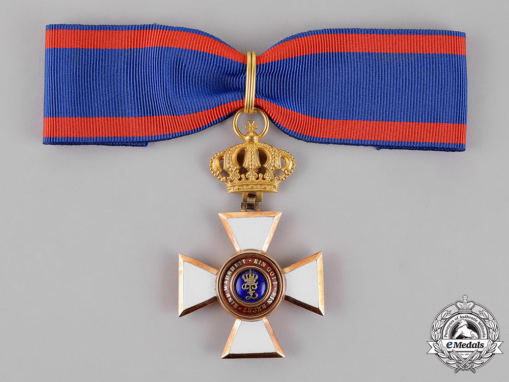 Oldenburg. A House And Merit Order Of Duke Peter Friedrich Ludwig In G ...