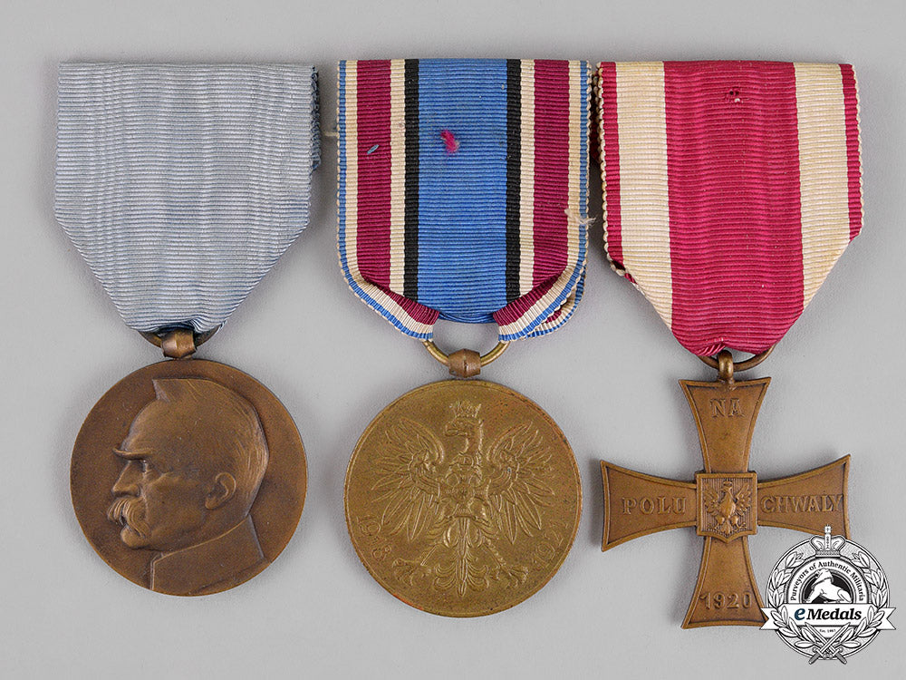 Poland, Republic. A Lot Of Three Polish Medals, C.1919 – eMedals