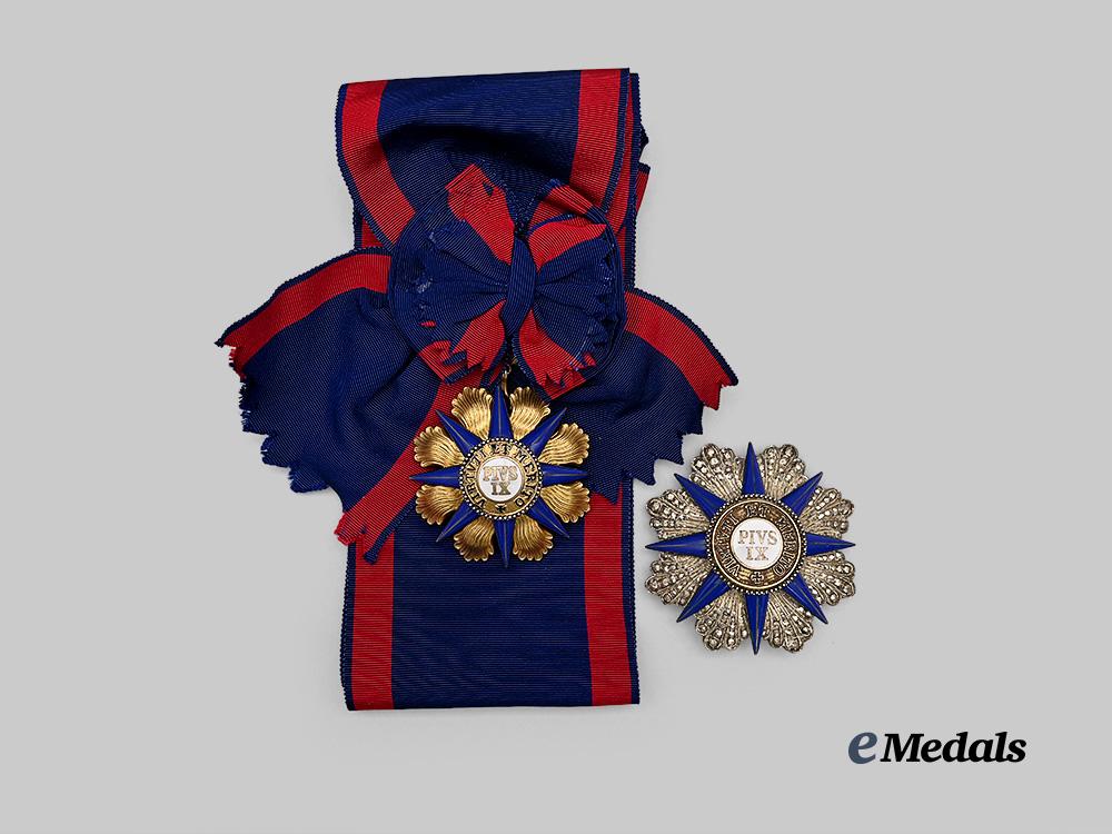 Vatican, Papal State. An Order of Pius IX, Grand Cross Set – eMedals