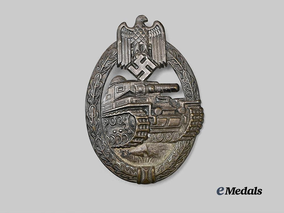 Europe-Germany-Third Reich Army Badges-Panzer Badge – eMedals