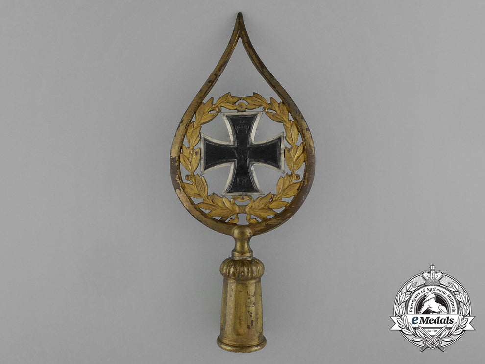 A Scarce Prussian Grand Cross Of The Iron Cross 1870 Battalion Flag To ...