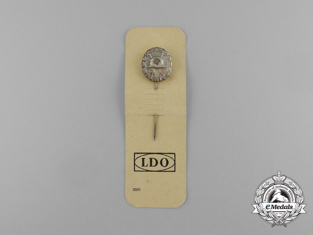A Miniature Legion Condor Wound Badge Stick Pin On Its Original Ldo Sa ...
