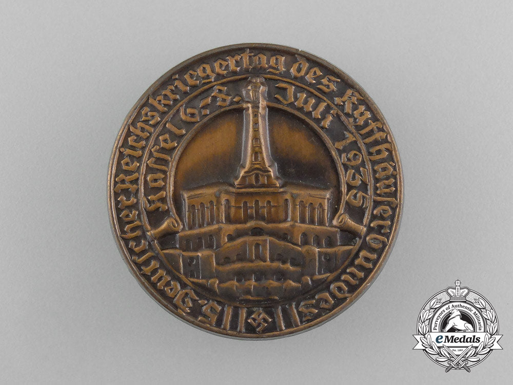 A 1935 5Th German Reichs Veteran’s Remembrance Day Of The Kyffhäuser A ...