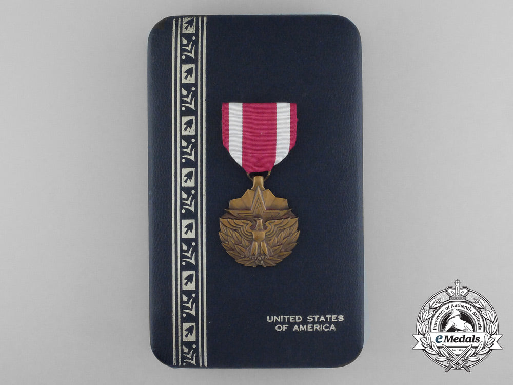 An American Meritorious Service Medal With Case – eMedals