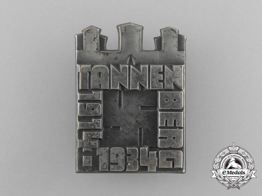 A 20Th Anniversary Badge Of The Battle Of Tannenberg – eMedals