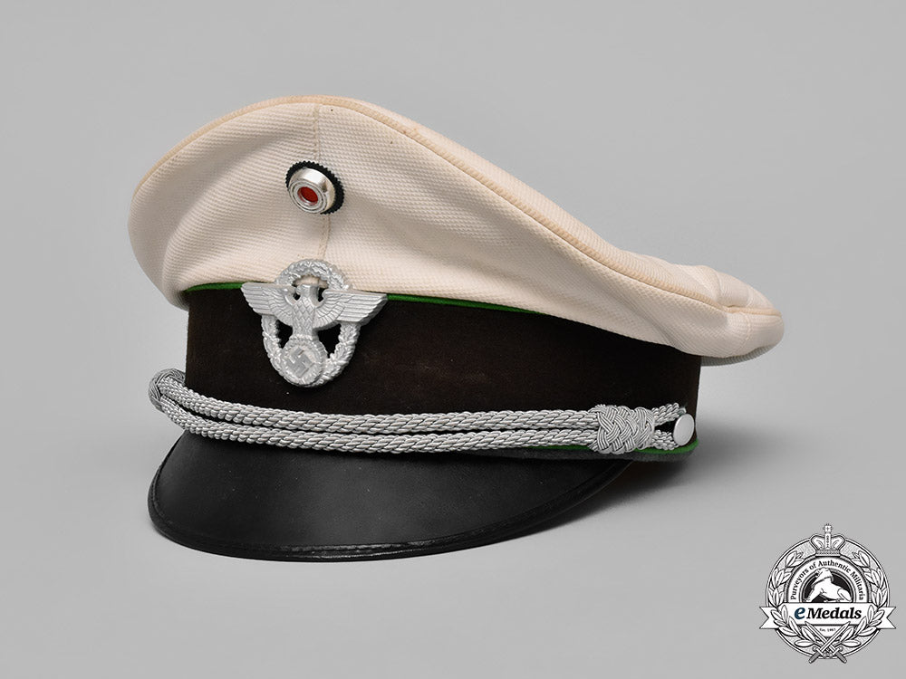 Germany. A Protection-Traffic Police Officer’s Visor Cap – eMedals