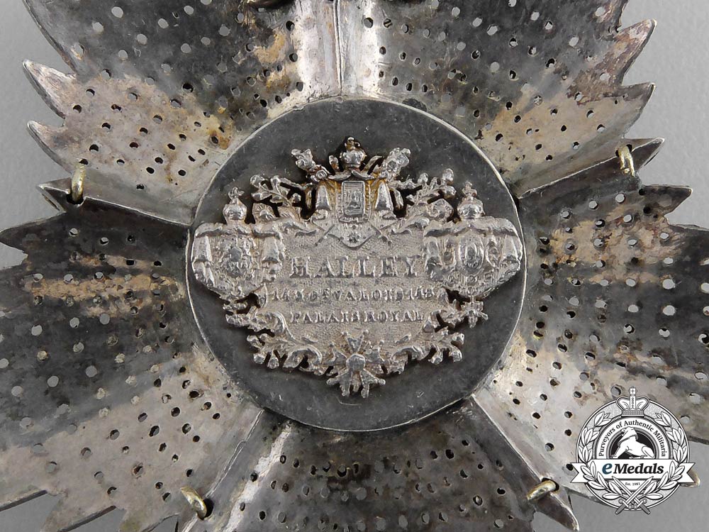 An Iranian Order Of The Lion And The Sun; 4Th Class Officer – eMedals