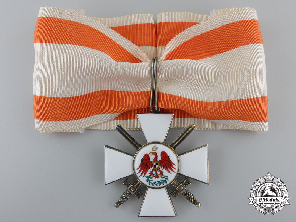 A Prussian Order Of The Red Eagle; Second Class With Swords By Godet ...