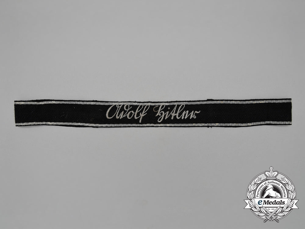 Germany, Waffen-Ss. A Officer’s “Leibstandarte” A.h. Cuff Title – eMedals