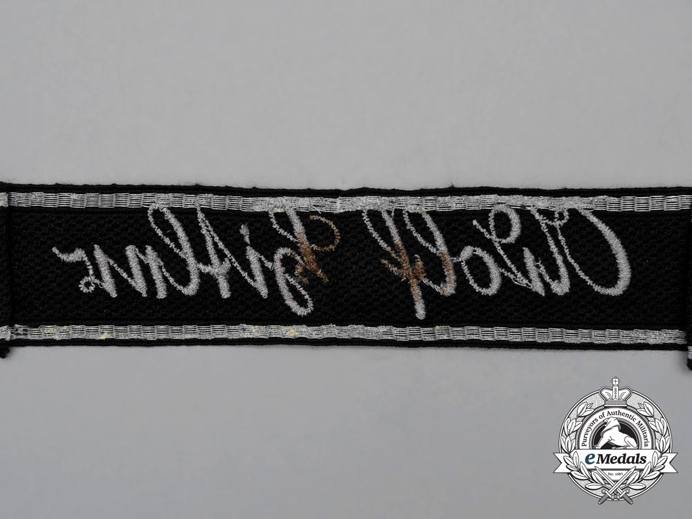 Germany, Waffen-Ss. A Officer’s “Leibstandarte” A.h. Cuff Title – eMedals