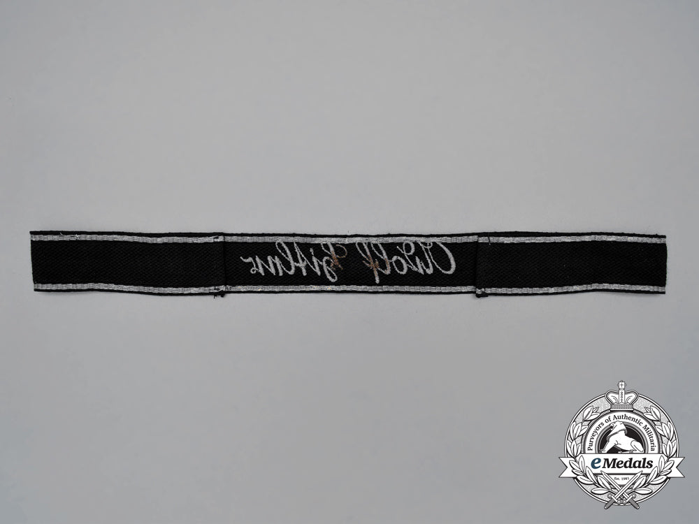 Germany, Waffen-Ss. A Officer’s “Leibstandarte” A.h. Cuff Title – eMedals