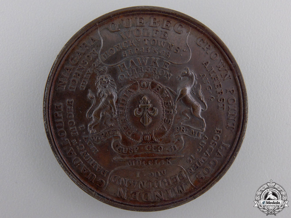 United Kingdom. A 1759 Seven Years' War Campaign Medal – eMedals