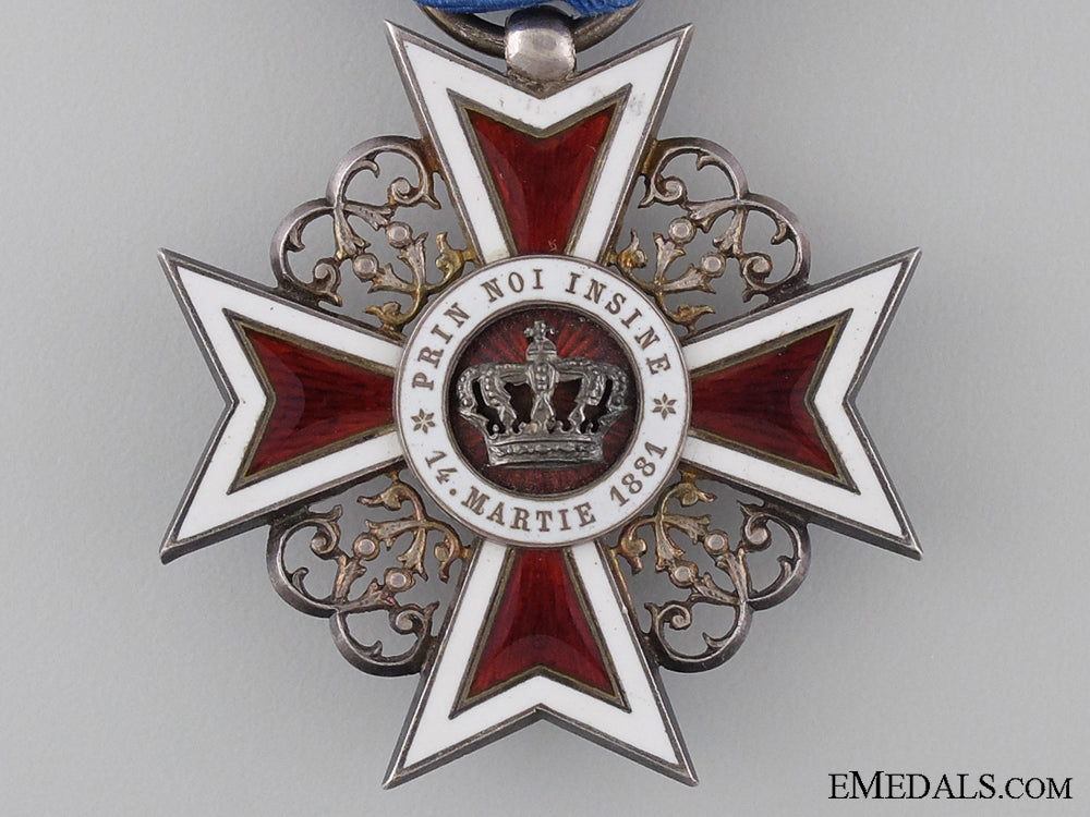 A Order Of The Crown Of Romania, Knight; Type Ii 1881-1932 – eMedals