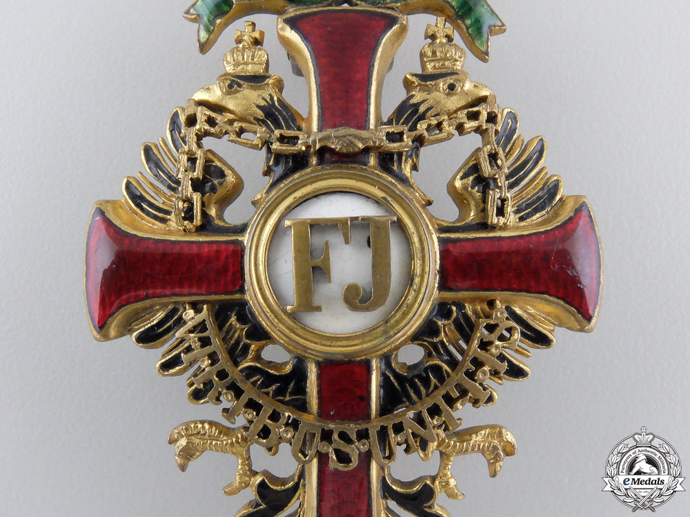 An Austrian Order Of Franz Joseph; Officer’s Cross By Vinc Mayer – eMedals