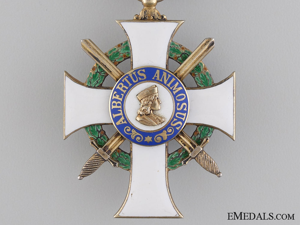 A Saxony Order Of Albert With Swords; Knight First Class – eMedals