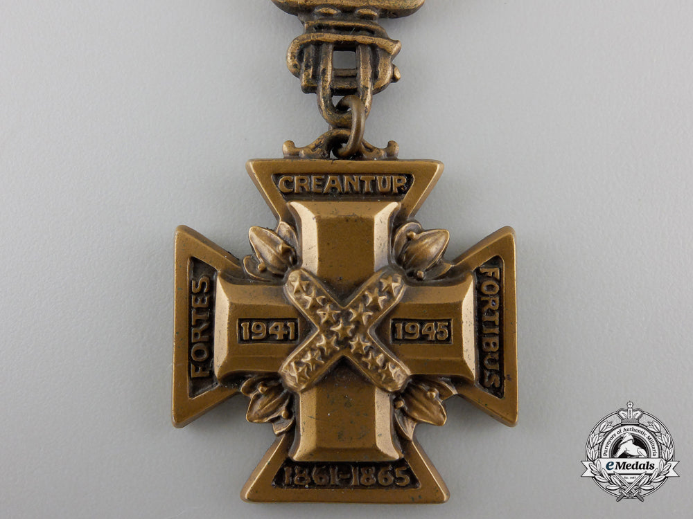 A Second World War United Daughters Of The Confederacy Cross Of Milita ...