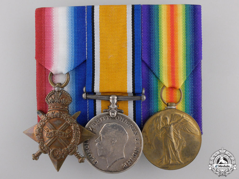 A First War Medal Trio To Former Nwmp; 2Nd Canadian Infantry – eMedals
