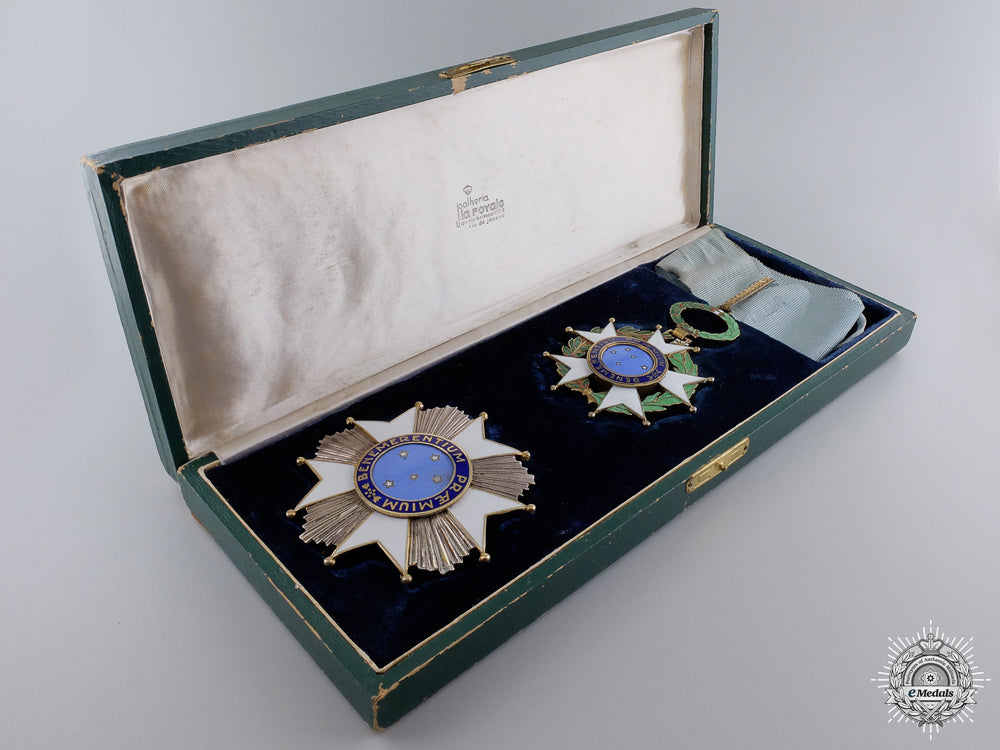 A Brazilian National Order Of The Southern Cross; Grand Officers – eMedals