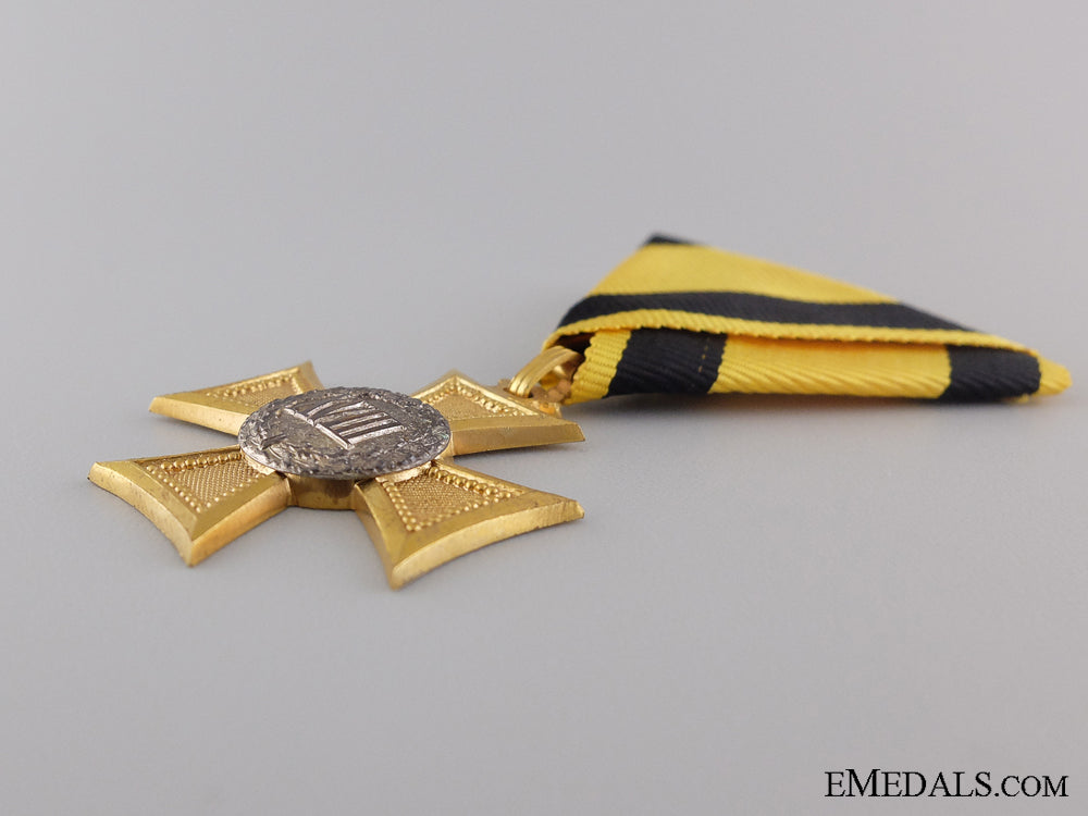 An Austrian Long Service Cross For 18 Years; Type Ii – eMedals