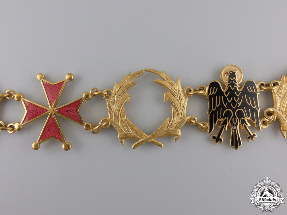 A Spanish Order Of Cisneros; Franco Period Collar – eMedals