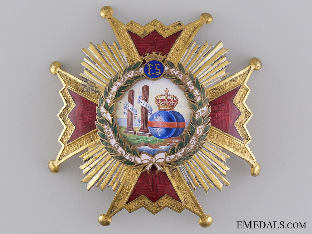An Early Spanish Order Of Isabella The Catholic; Grand Cross Set – eMedals