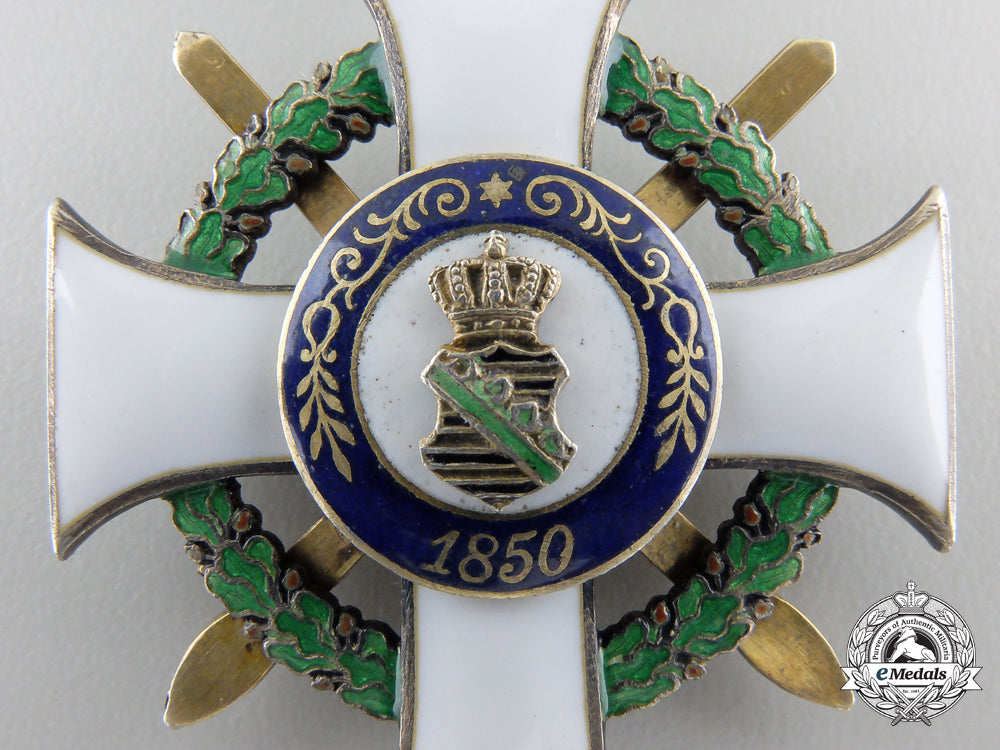 A Saxon Albert Order; 1St Class Knight's Cross With Swords – eMedals