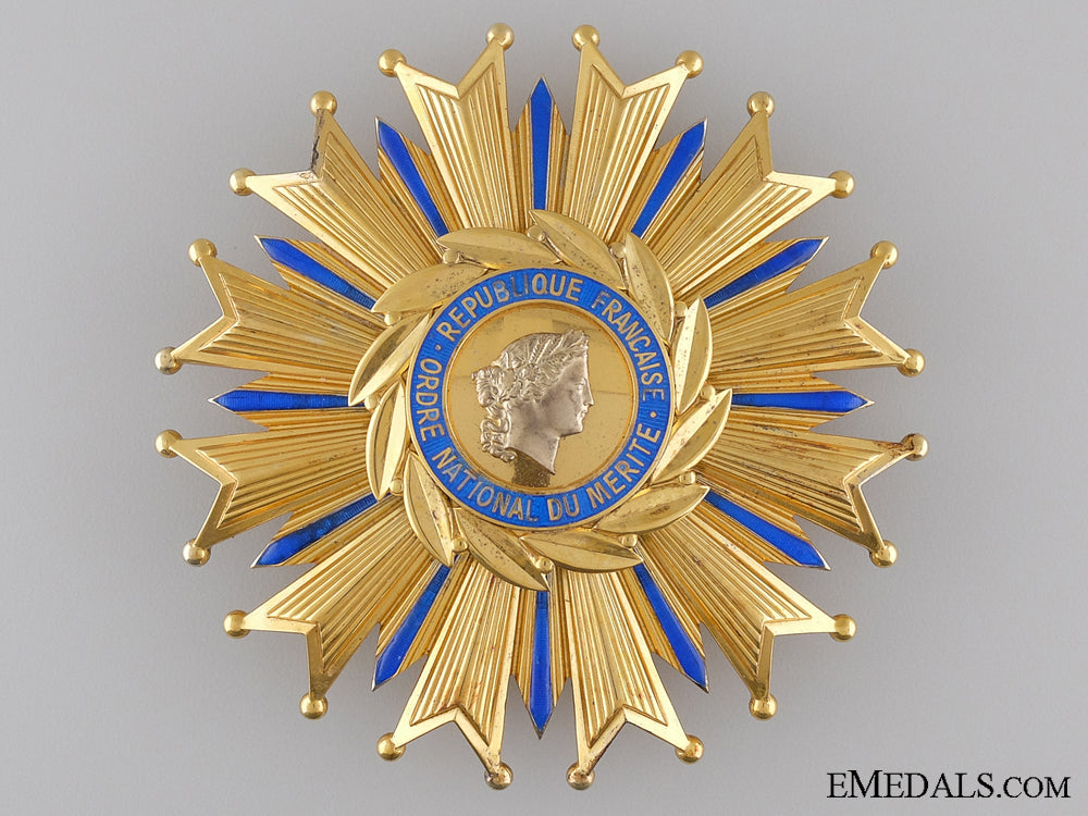 The French National Order Of Merit; Grand Cross – eMedals
