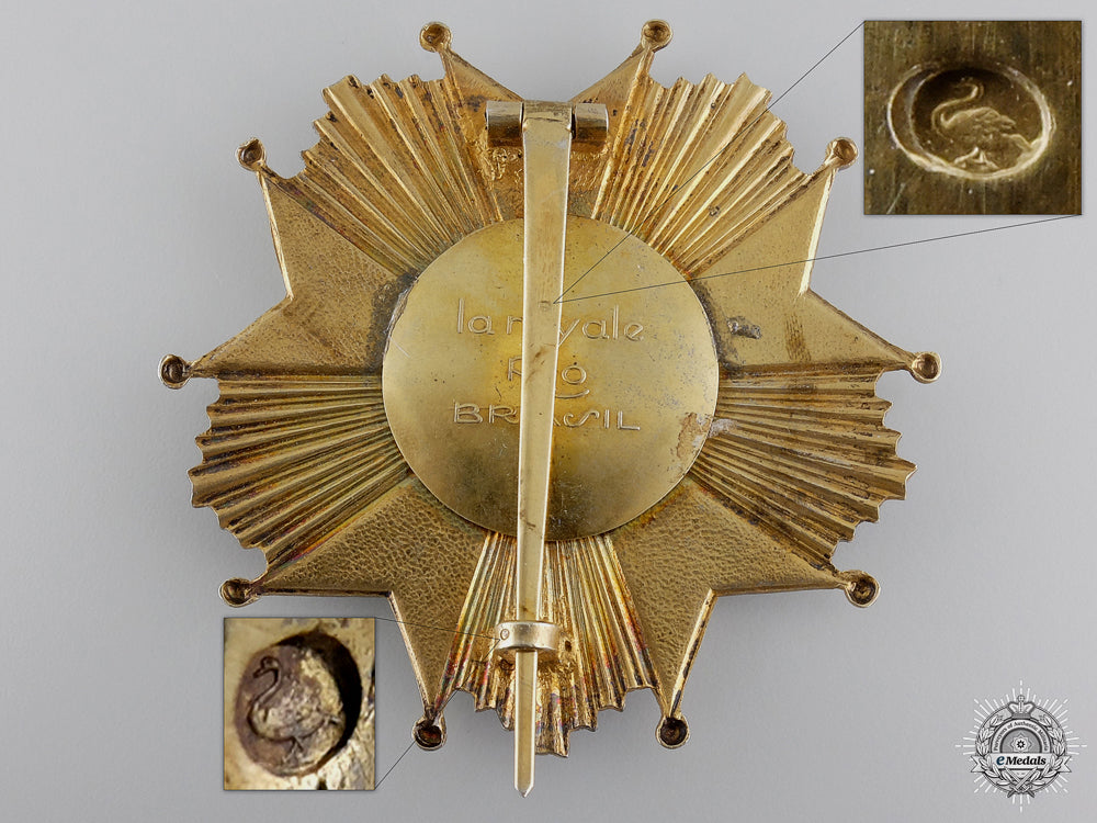 A Brazilian National Order Of The Southern Cross; Grand Officers – eMedals