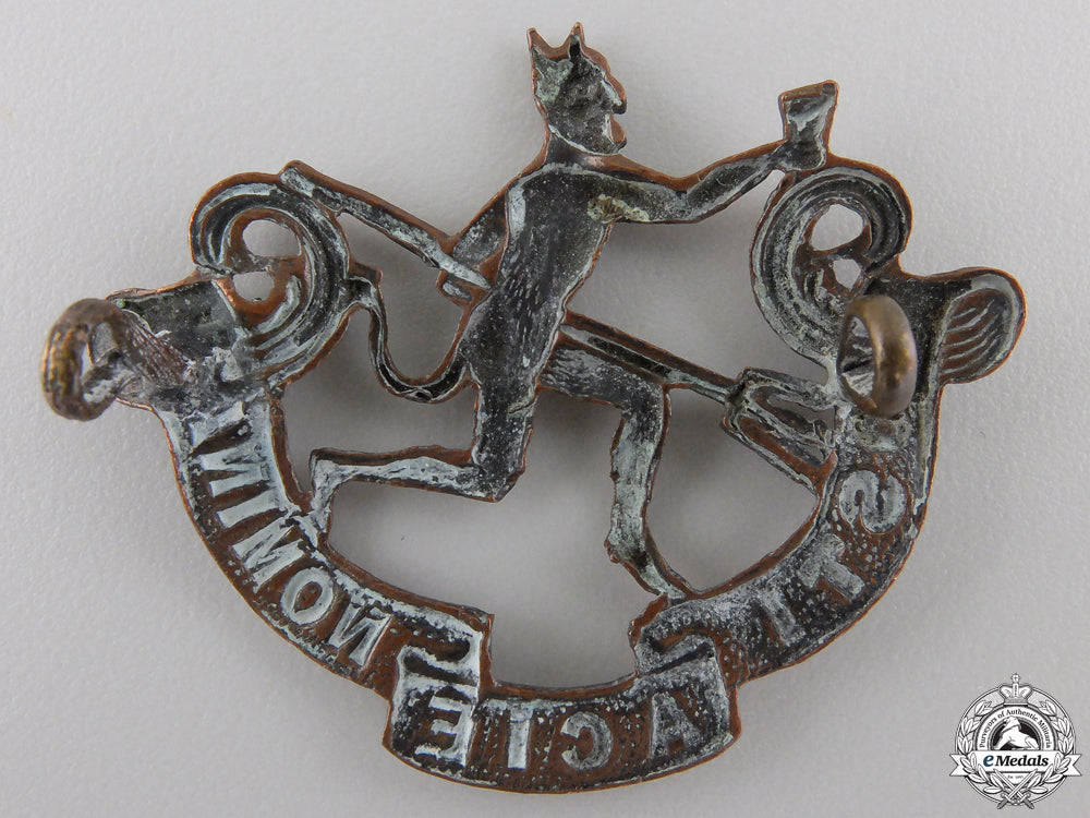 A First War 8Th Infantry Battalion "The Black Devils" Cap Badge – eMedals