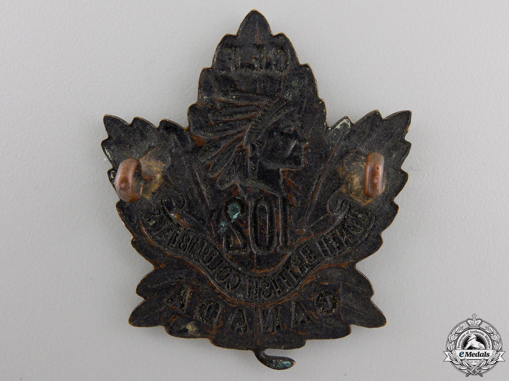 A First War 102Nd Infantry Battalion Cap Badge – eMedals