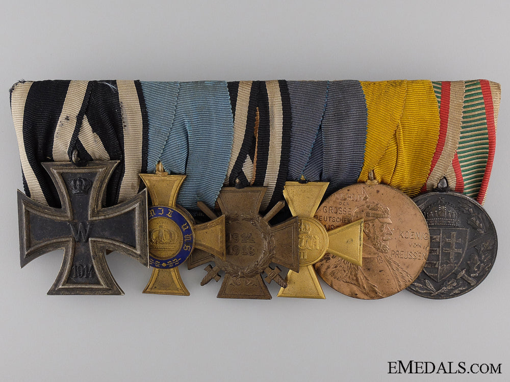 A First War Imperial German Medal Bar – eMedals