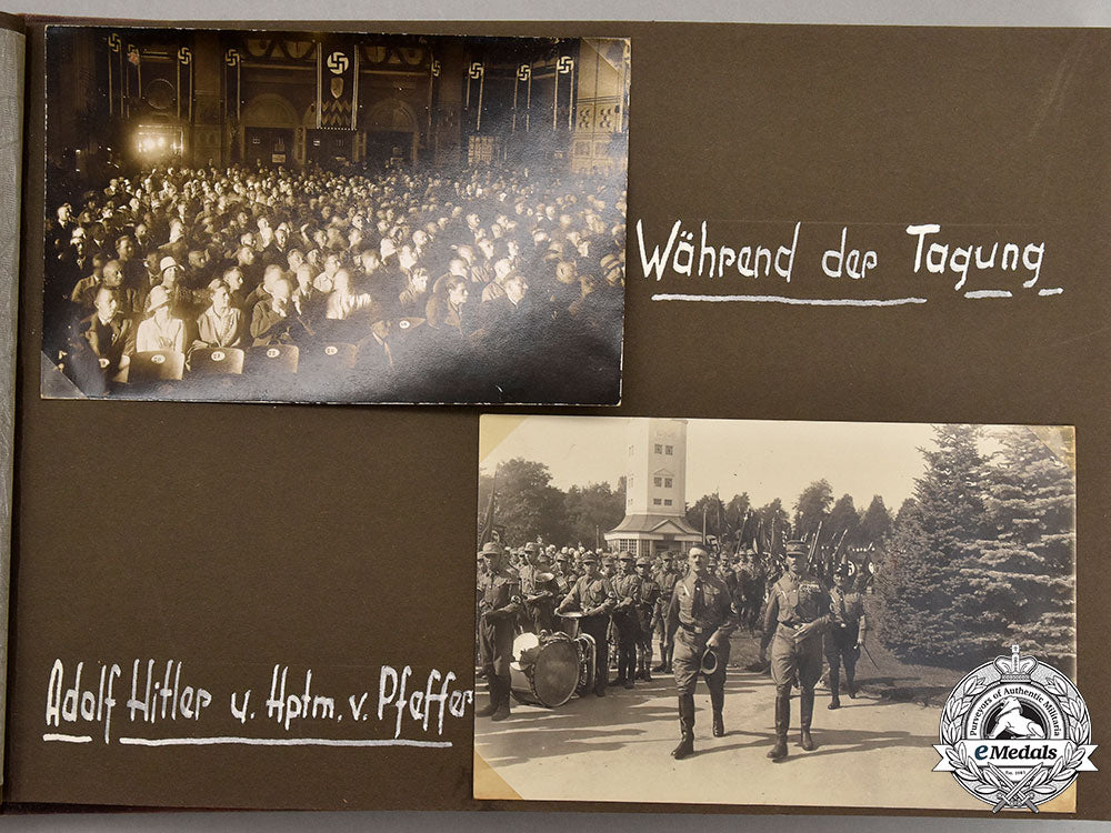 Germany, Nsdap. A 1929 Nuremberg Rally Commemorative Photo Album – eMedals