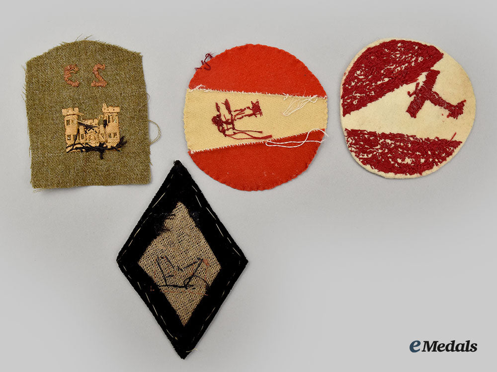 United States. Four First War Aef Army Engineer Corps Patches – eMedals
