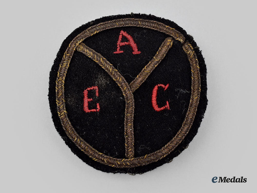 United States. First War Aef Army Embarkation Center (Aec) Patch – eMedals