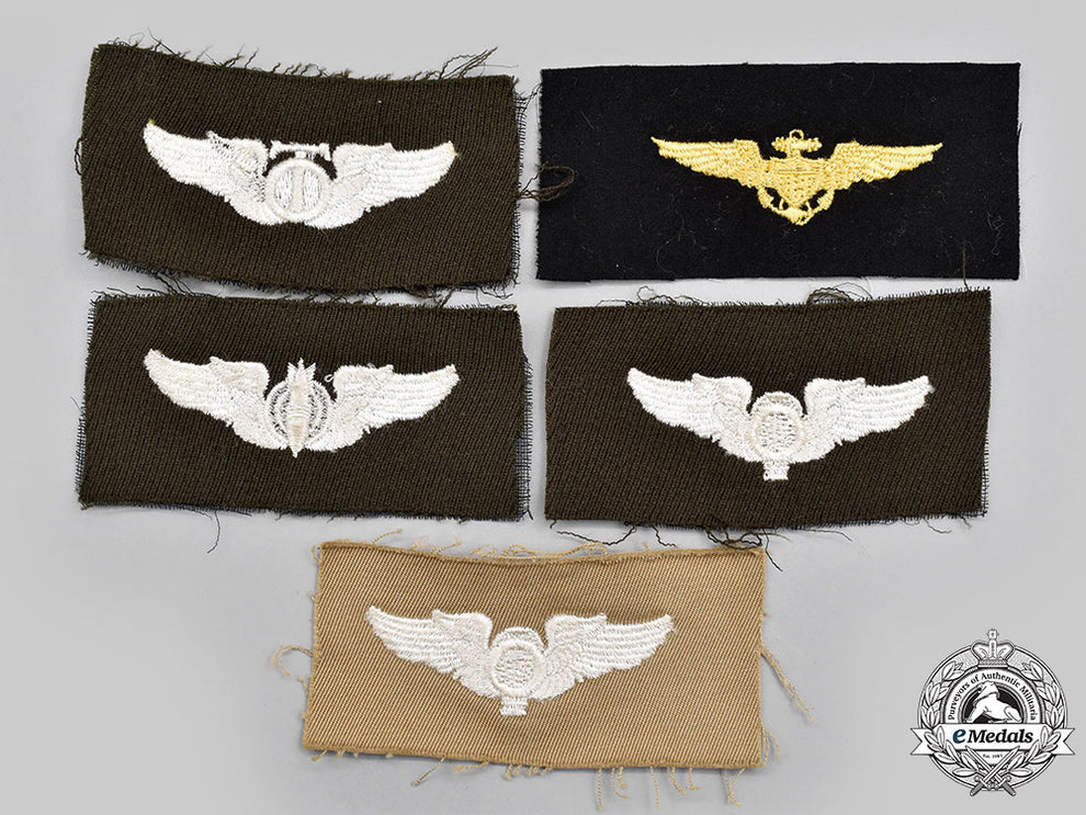 United States. Four Embroidered Air Force Uniform Patches – eMedals