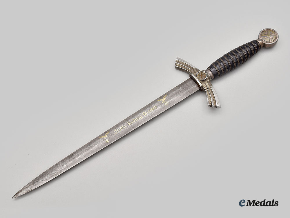 Germany, Luftwaffe. A First Model Officer’s Dress Dagger, With Postwar ...