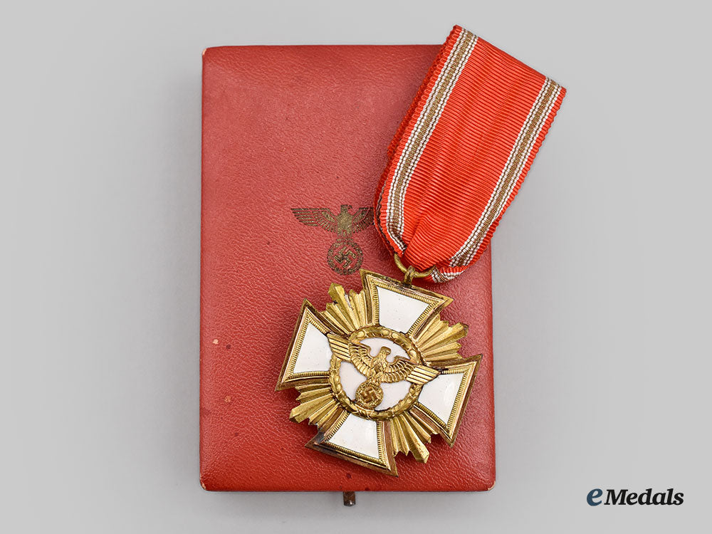 Germany, Nsdap. An Nsdap 25-Year Long Service Award, With Case, By E ...
