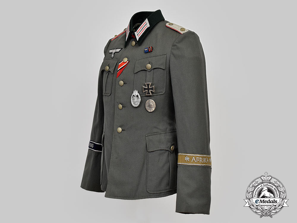 Germany, Wehrmacht. A Rare Uniform & Award Set To Oberleutnant Fritz B ...