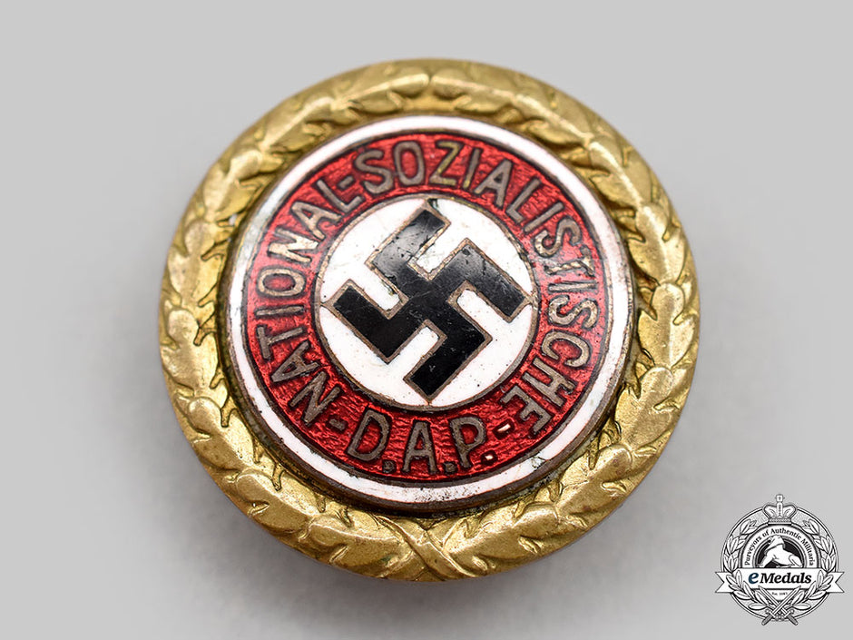 Europe-Germany-Nsdap Awards & Insignia-Golden Party Badges – eMedals