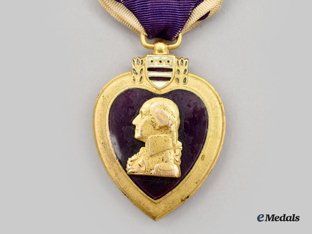 United States. A Vietnam War Purple Heart, To Sergeant Joe Wideman Bec ...