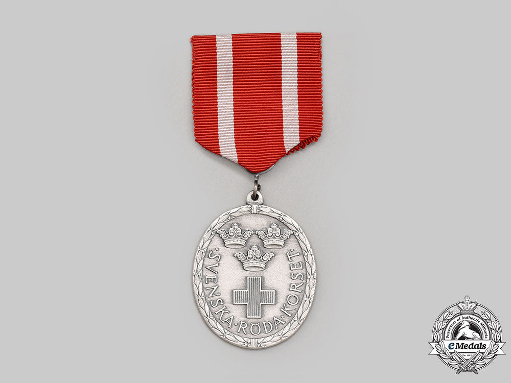 Sweden, Kingdom. A Red Cross Medal – eMedals