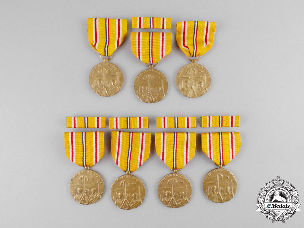 United States. A Lot Of Asiatic Pacific Campaign Medals, C.1955 – eMedals