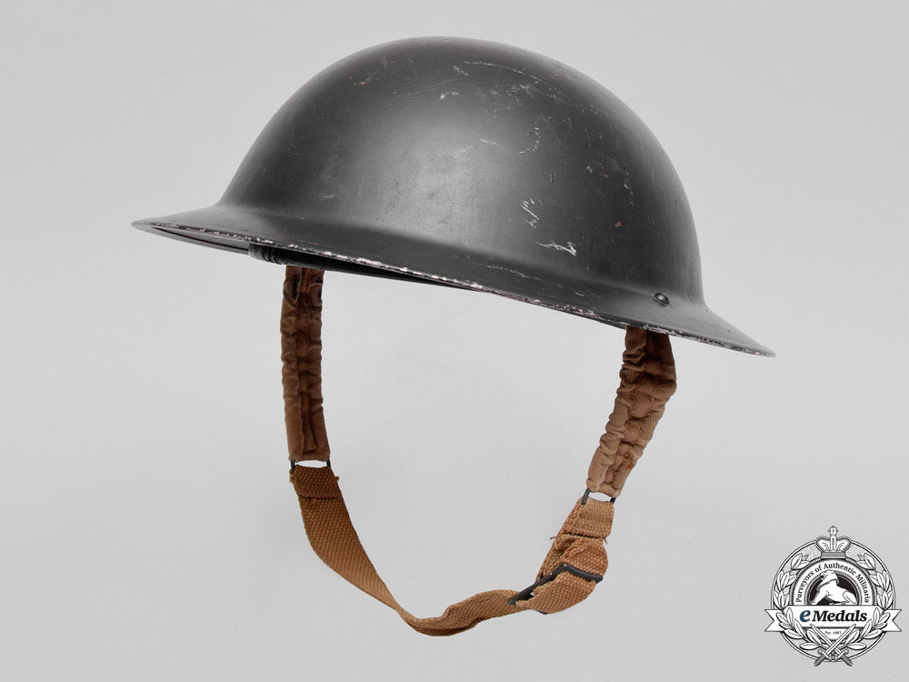 Great Britain. A 1939 Manufacture Brodie Mark I Helmet By Briggs Motor ...